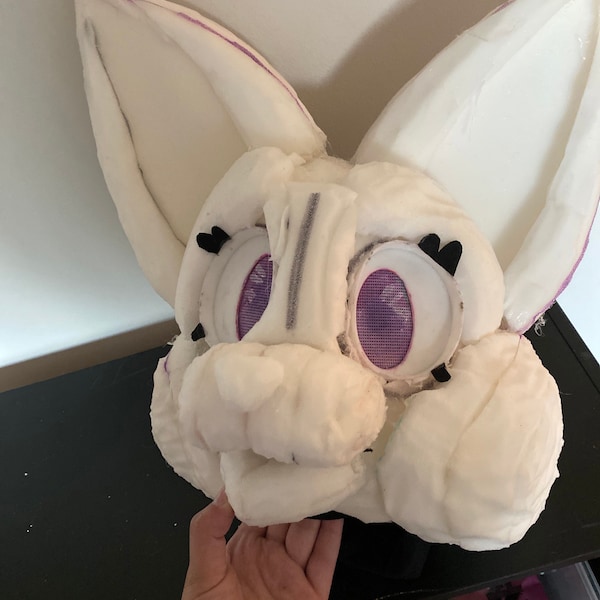 DIGITAL Kemono Foam Head Base Pattern/template for Fursuits - PDF ...