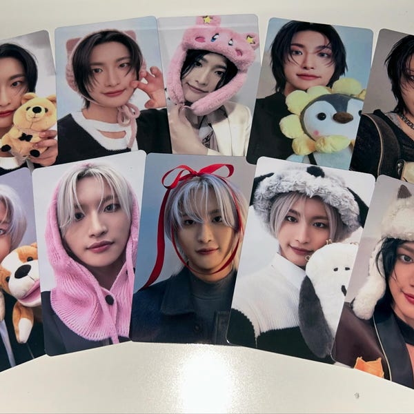 Stray Kids SKZ HOP Walkin on Water Teaser Photocards 2 Versions - Etsy