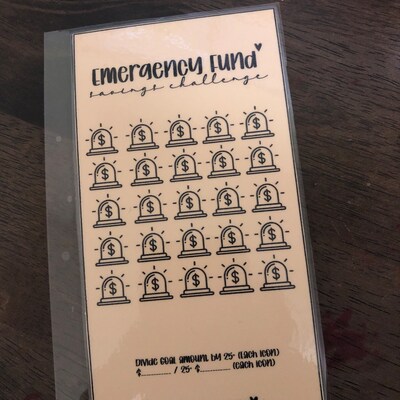 New Digital Emergency Fund Challenge A6 - Etsy
