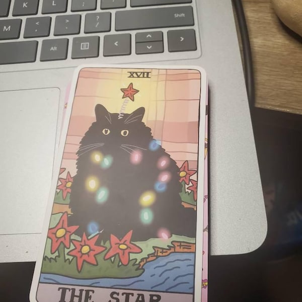 Tarot Cat the Magician Wizard Cat Meme Sticker – Cat Meme Sticker, Sad ...