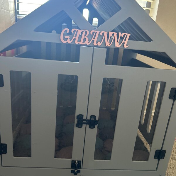 Custom Wooden Dog House Personalized Large Outdoor Dog House With Porch ...