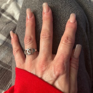 Police Gift Sterling Silver Handcuff Ring - Etsy