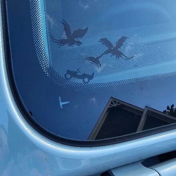 Sunken Ship Hidden Easter Egg Decal, Windshield Decal Sticker, Funny ...