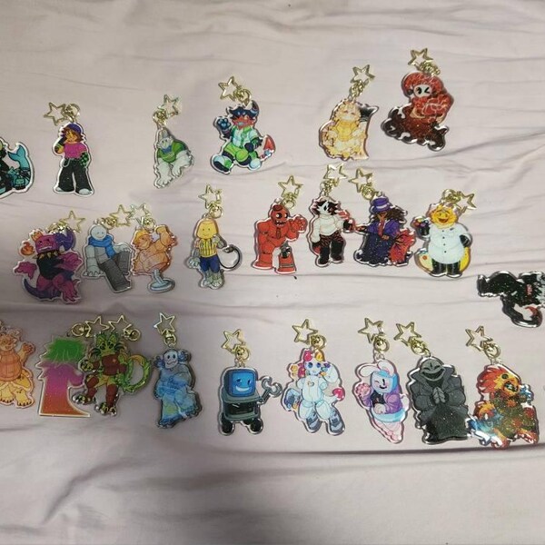 SERIES 2 REGRETEVATOR - Keychains: Wallter, Mark, Lampert, Spud, Dr. Retro, Folly, Pilby, Mach ...