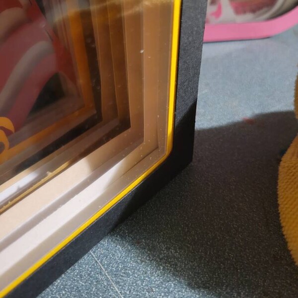 Flexi Paper Spacers Digital File DIY for Square Box, 3D Shadow Box, 3D ...