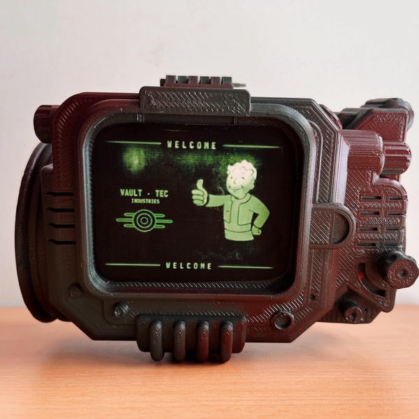 Pip Boy 3000 Fallout Cosplay Replica 3D Printed Pip Boy Fallout Cosplay ...
