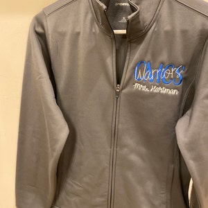 Custom School Spirit Shirt Pullover 1/4 Zip Jacket Hoodie - Etsy