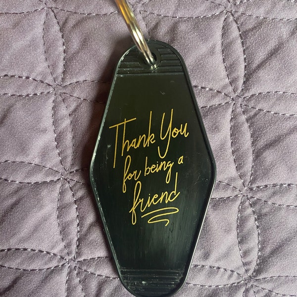 Shady Pines Black Key Tag - Golden Girls Keychain - Etsy