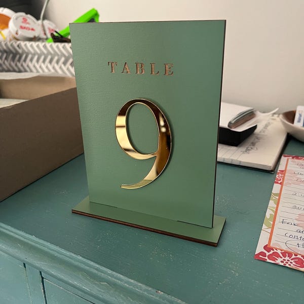 Wooden Wedding Table Number - Wedding Table Decor, Rustic Country ...