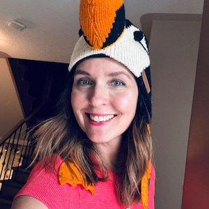 Bright Starfish Sweater Hand Knitted Jumper Multicoloured Retro Design ...