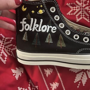 Embroidered Spider Shoes Collection Custom Spider Web Converse ...