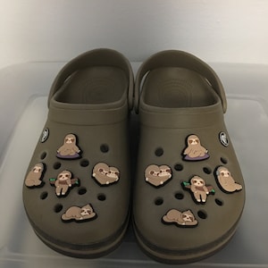 Cute Sloth Croc Compatible Shoe Charms, Capybara Shoe Charms for Your ...