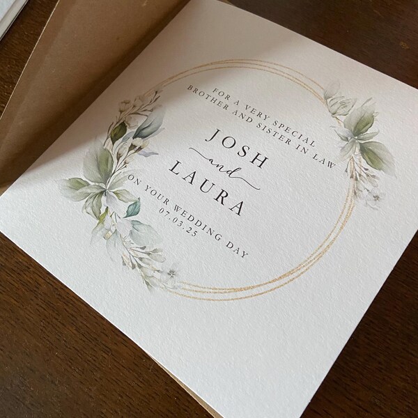 Will You Be Our Witness Card Personalised – We Can't Say I Do Without ...