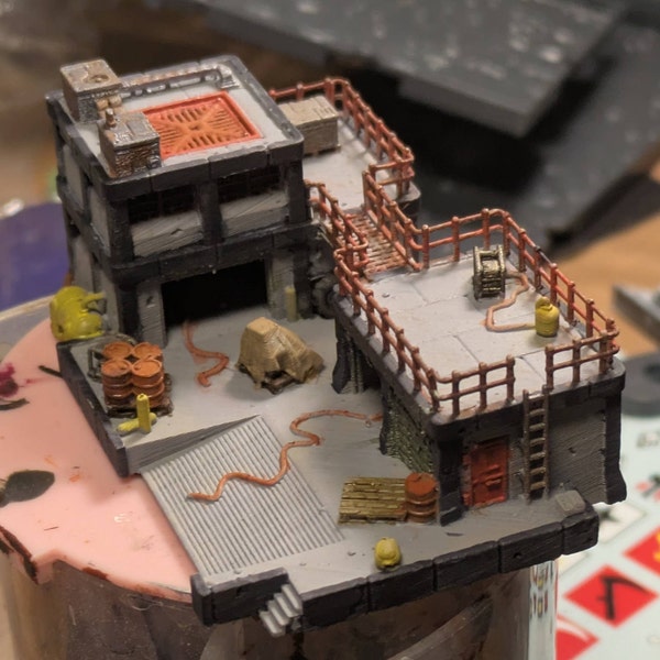 Dungeon Tile Wall With Crypt - Deathxtiles - 3D Printed Tabletop ...