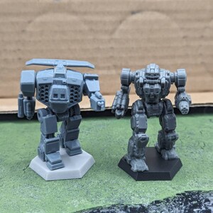 Ontosko SMB Alternate Battletech Mechwarrior Miniature - Etsy