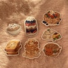 Bread Cat Sticker Set Cute Cat Sticker Waterproof Durable Stickers ...
