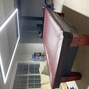 Modern LED Pool Table Light 7' 8' 9' Perimeter Billiard Lighting Table ...