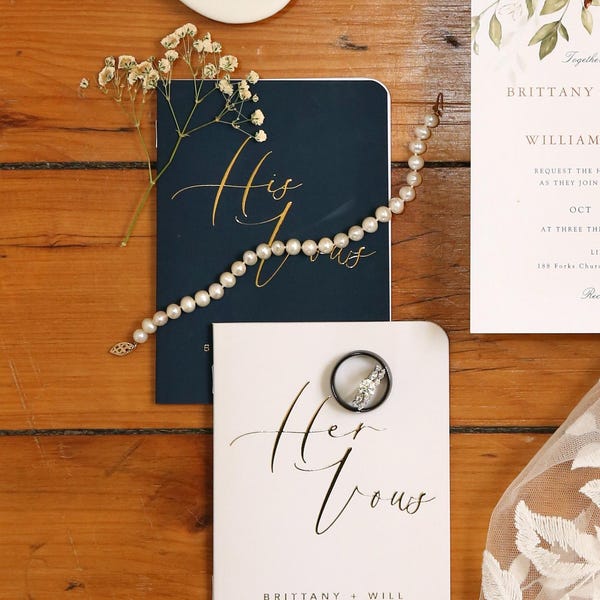 Elegant Minimal Wedding Guest Book. Minimalist Custom Hardcover Photo ...