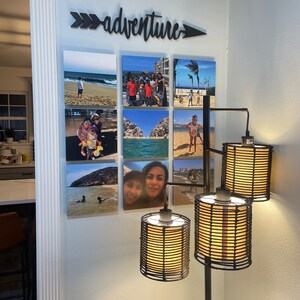 Adventure Sign, Arrow Wall Decor, Wood Arrow Sign, Travel Decor ...