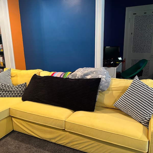 Kivik 4 Seat With Chaise Cover, Kivik Replacement Cover, Ikea Kivik ...