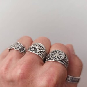 Kraken Ring. Men's Ring. Pirate Ring. 925 Silver Ring. Kraken - Etsy