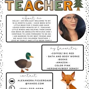 Pastel Boho Rainbow Classroom Newsletter editable - Etsy