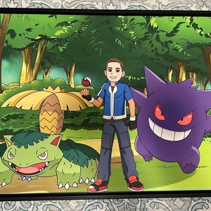 Custom POKEMON Character Portrait From Photo DIGITAL COPY - Etsy