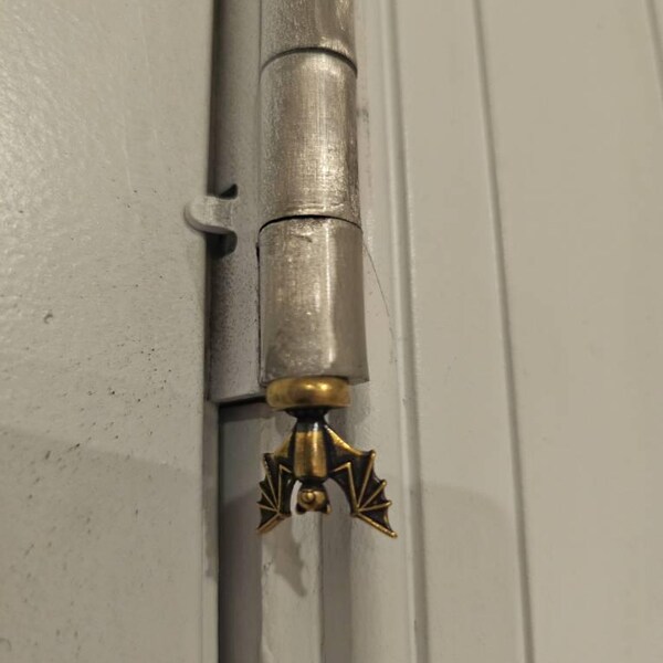 Hummingbird Brass Hinge Head , Magnetic Door Hinge Topper Set of 1–10 ...