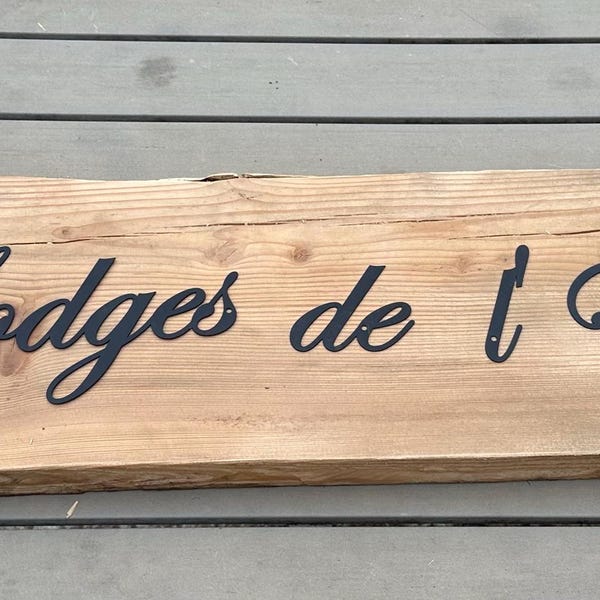 Custom Metal House Name Sign,outdoor House Name Plaque, Outdoor House ...