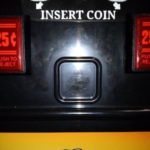 Full Size Arcade 3D Printed Coin Door With LED Credit Buttons - Etsy