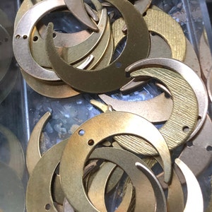 Paddle Eye Pins 12 Raw Brass Paddle Eye Pins Customized Size | Etsy