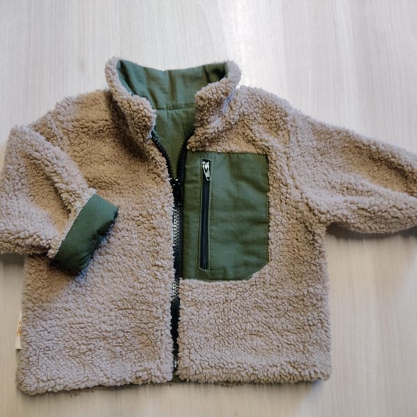 Winter Jacket PDF Sewing Pattern | A4 A0 Projector Formats | Baby and ...