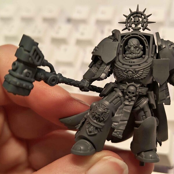 Space Knight Terminator Pauldrons Conversion Bits for 28mm Sci-fi ...