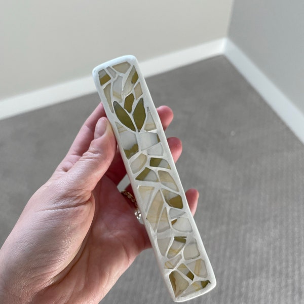 Mezuzah Smashed Wedding Glass Shards, Mosaic Mezuzah With Your Chuppah ...