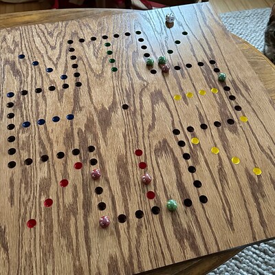 6 Player Extra Large Marble Wahoo, 1 Marble 6 Player Wahoo Board, Wahoo ...