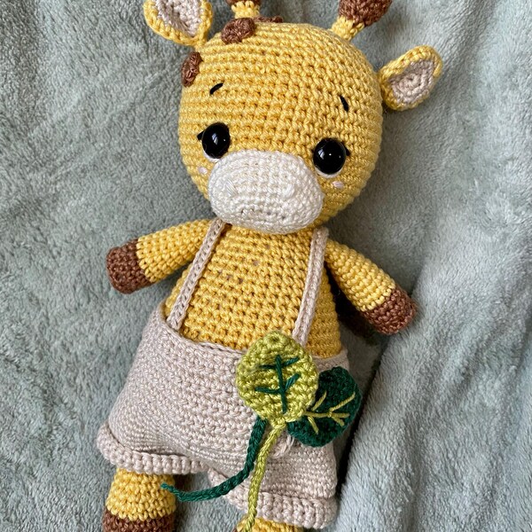 Cuddle Size Amigurumi Giraffe, Giraffe Crochet Pattern Cute, Wildanimals Amigurumi, Floppy ...