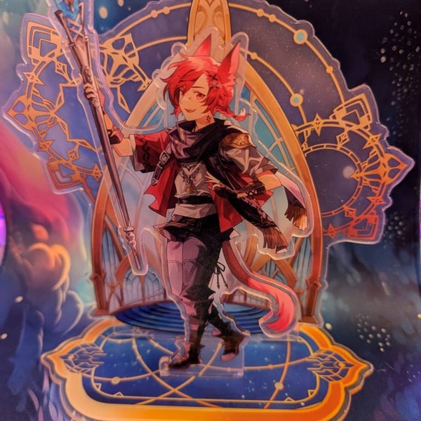 FFXIV Emet-selch Acrylic Standee Large Multi Layered Display Piece - Etsy