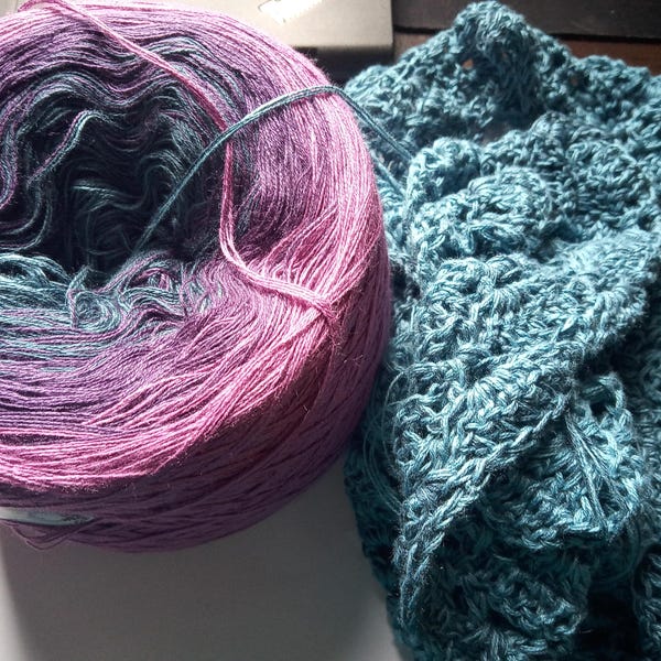 3 Ply, Gradient Cake Yarn, Ombre Yarn Cake, Color Change Yarn, Ombre ...