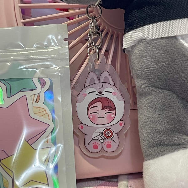 Han Quokka Skzoo Keychain - Stray Kids Han Jisung - Etsy