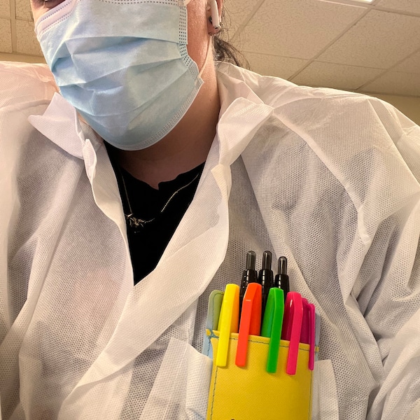 Pocket Protector/nursing Uniform/lab Coats/handmade Pocket Protector ...