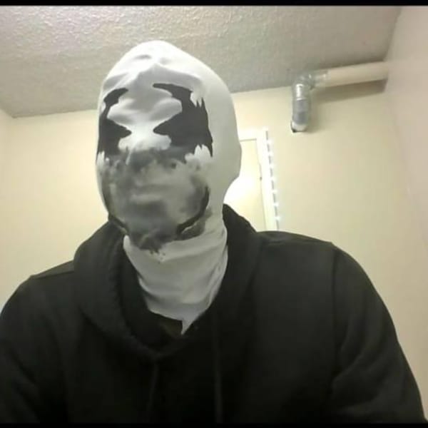 Rorschach Mask With REAL Moving Inkblots - Etsy