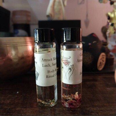 Uncrossing Body Oil, Undo Bad Luck, Hoodoo Oil, Conjure Oil, Witchcraft ...