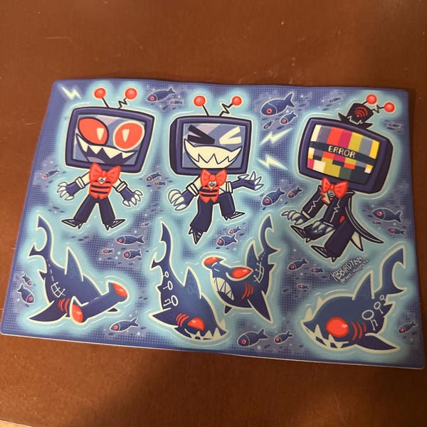 5x7" Vox Sticker Sheet - Etsy