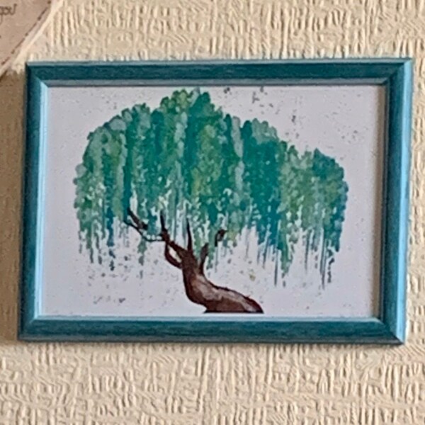 Willow Tree Art Print A4 Print Original Watercolour Painting Design on ...