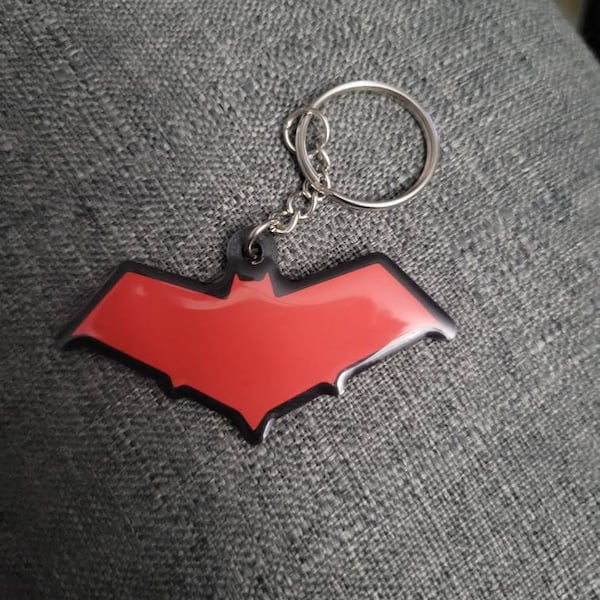 Red Hood Logo / Emblem Keychain From the Comics Character - Etsy