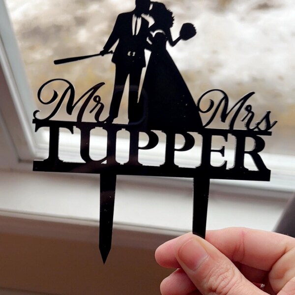 Car Wedding Cake Topper, Custom Car Silhouette Topper, Drivers Wedding ...