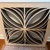 Custom Wooden Aztec Lattice - Trellis, Mandala Wall Art for Home Decor ...