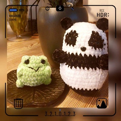 Ted the Thick Toad, Free NO-SEW Crochet Amigurumi PDF Pattern, Small ...