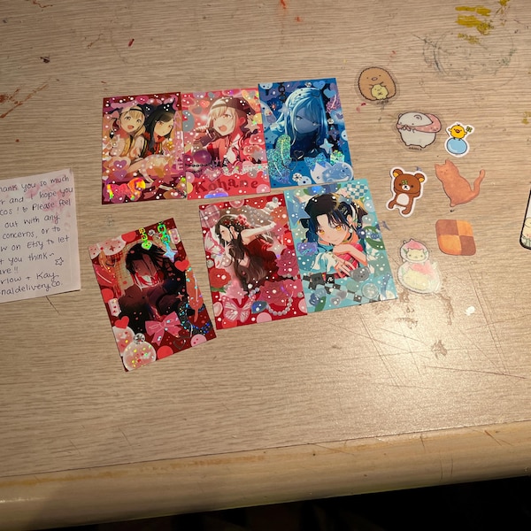CUSTOM PJSK POLCOS !! - Your Favorite Cards! - Etsy