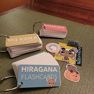 Hiragana Japanese Language Sticker Pack Sticker Sheet - Etsy